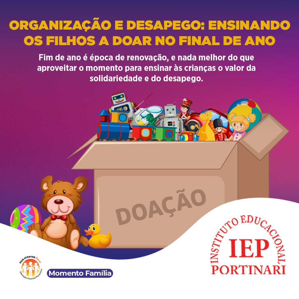Organização e Desapego: Ensinando os Filhos a Doar no Final de Ano ...